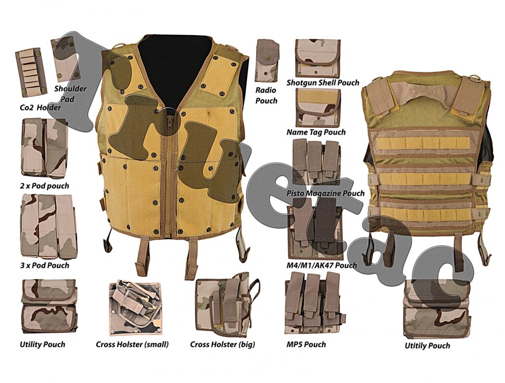 Tactical Airsoft Vests – TRUETAC